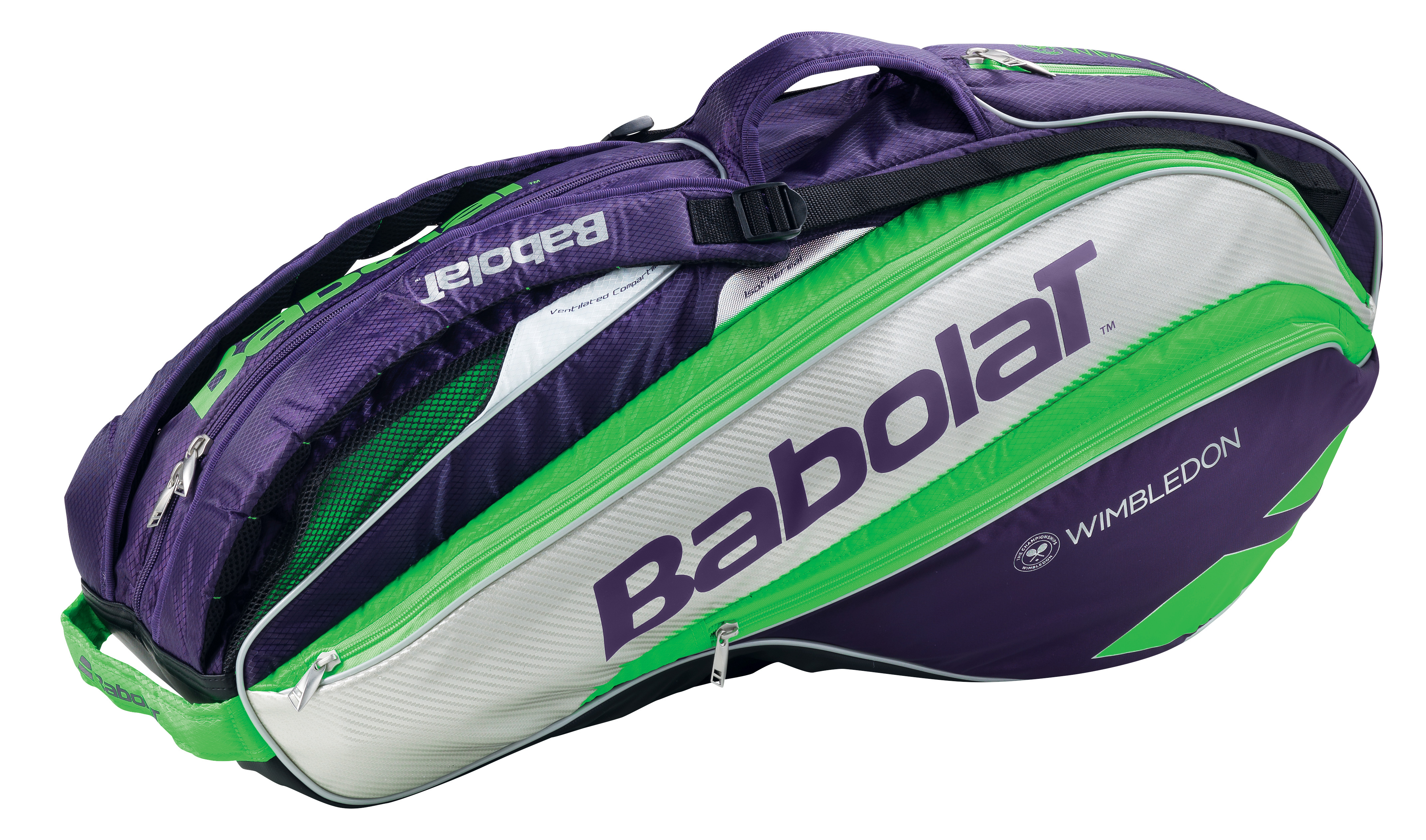 Babolat Pure Strike Racket Holder X6 Wimbledon 2016 | Babolat Store